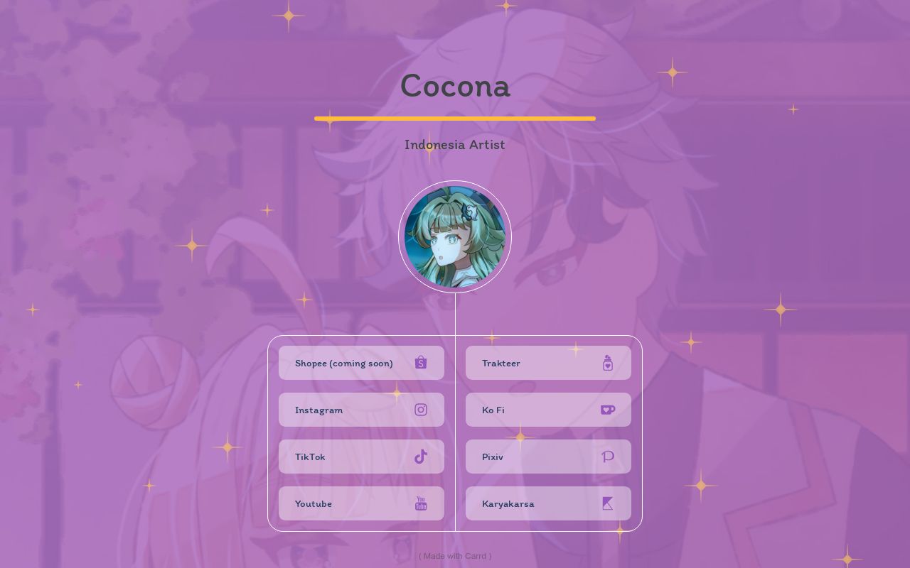 profile account cocona